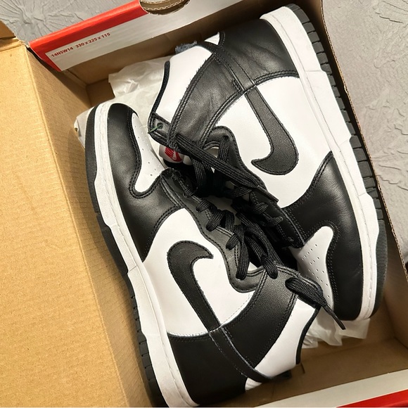 Nike | Shoes | High Top Pandas Dunks 22 | Poshmark